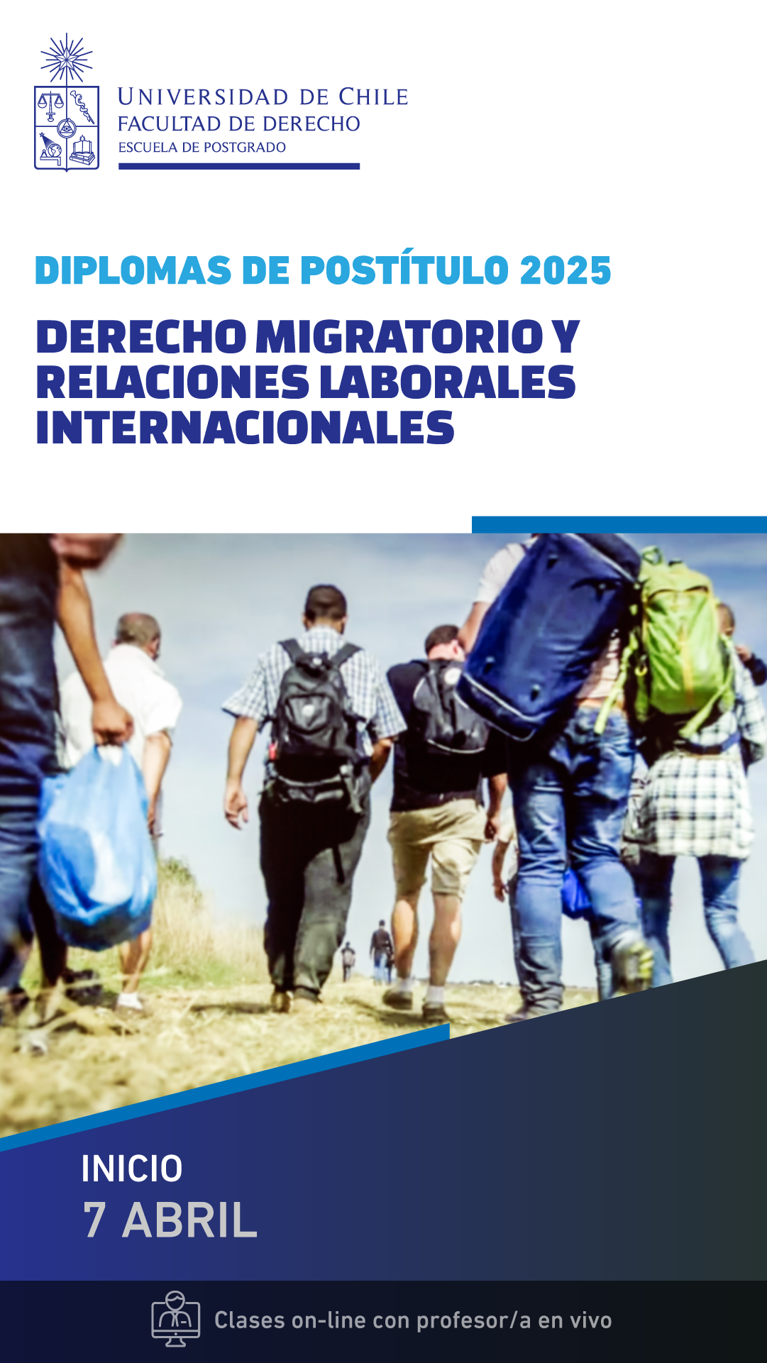 Diplomado en Derecho migratorio y relaciones laborales internacionales - Universidad de Chile